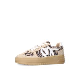 Manfield Sneaker Damen Gr&ouml;&szlig;e 41 beige / schwarz Sommerschuhe