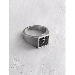 Reytel Ring 'VITRUVIAN MAN' Herren Gr&ouml;&szlig;e 53 silber
