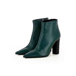 Evita PIA Damen Stiefelette - Glattleder Gr&uuml;n - 40