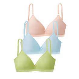 PETITE FLEUR BY LASCANA Bralette-BH orange Gr. 70AA. Ohne B&uuml;gel. Nachhaltig.