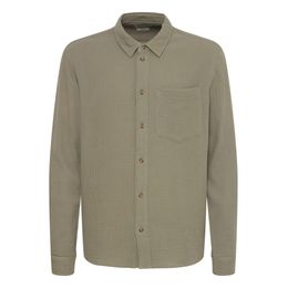 !Solid Hemd 'DIain' Herren Gr&ouml;&szlig;e XL khaki / dunkelgr&uuml;n