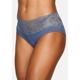 Vivance Slip mehrfarbig Gr. 44/46 f&uuml;r Damen. Mit Spitze. Bequem. Nachhaltig.