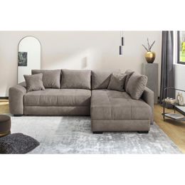 Jockenh&ouml;fer Ecksofa &raquo;Amalfi, L-Form, B: 270 cm, Liegefl. 146x224 cm, Dauerschlafsofa&laquo; Tonnentaschen-Federkern, Topper, Bettkasten & Kissen Korpus: 100% Polyester;