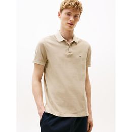 Tommy Hilfiger Herren Poloshirt &raquo;GARMENT DYE REG POLO&laquo; leicht gewaschene Optik gr&uuml;n L