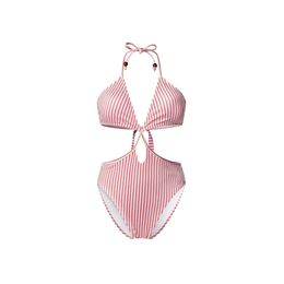 Pepe Jeans Swimsuit female size XS Pink / Rose / White