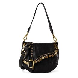 Campomaggi Schultertasche 'Gioachina' Damen Gr&ouml;&szlig;e One Size schwarz