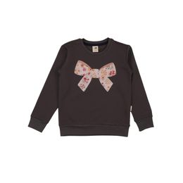 Walkiddy Sweatshirt 'Walkiddy - Unifarbe Sweatshirt' M&auml;dchen Gr&ouml;&szlig;e 152 anthrazit