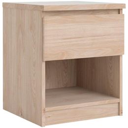 Home Affaire Nachttisch &raquo;Naia, Nachtkommode, Nachtschrank, Beistelltisch&laquo; mit 1 Schublade, Breite 40 cm, H&ouml;he 50 cm braun B/H/T: 40,4cm x 49,5cm x 