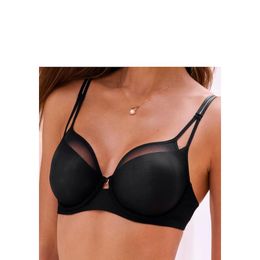 Lascana T-Shirt-BH schwarz 100, Cup C T-Shirt-BH