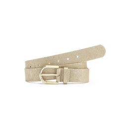 Lascana H&uuml;ftg&uuml;rtel 'Hoseng&uuml;rtel, G&uuml;rtel, Jeansg&uuml;rtel, Anzugg&uuml;rtel' goldfarben Gr. 80 f&uuml;r Damen. Mit Druck