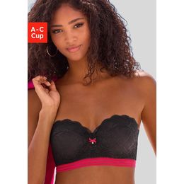 Vivance Push-up-BH schwarz Gr. 85A. Vergr&ouml;&szlig;ert Optisch Die B&uuml;ste und mit B&uuml;gel