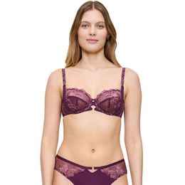 Triumph B&uuml;gel-BH "Wild Gardenia" in Pflaume - 49% | Gr&ouml;&szlig;e 85C | Damen-bhs