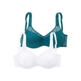 PETITE FLEUR BY LASCANA Minimizer-BH blau Gr. 105E. Mit B&uuml;gel