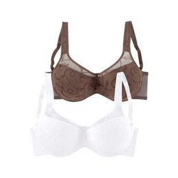 PETITE FLEUR BY LASCANA Minimizer-BH mehrfarbig Gr. 95D. Mit B&uuml;gel