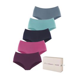 Lascana Taillenslip mehrfarbig Gr. 32/34 f&uuml;r Damen. K&ouml;rpernah. Nachhaltig.