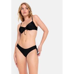 LSCN BY LASCANA Bikini-Hose 'Gina' schwarz Gr. 40. Nachhaltig.