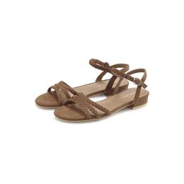 Lascana Sandale 'Sommerschuh' braun Gr. 41 f&uuml;r Damen