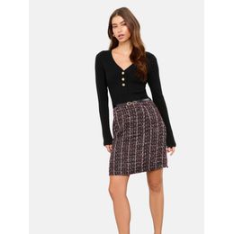 Lipsy Kleid Damen Gr&ouml;&szlig;e M burgunder / schwarz
