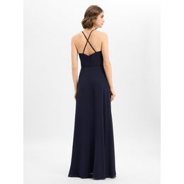 Marie Lund Evening Dress female size 44 marine blue
