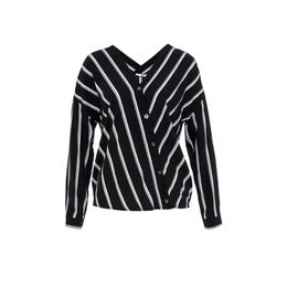 AJC Bluse Damen Gr&ouml;&szlig;e M schwarz / wei&szlig;