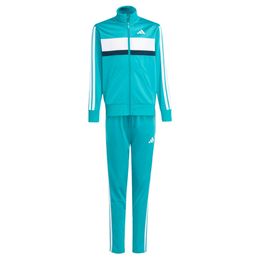 adidas Sportswear Trainingsanzug 'Seasonal Essentials Tiberio' Jungen Gr&ouml;&szlig;e 152 t&uuml;rkis / schwarz / wei&szlig;