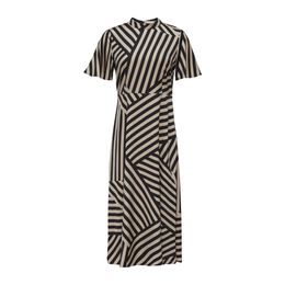 comma, COMMA Dress female size 44 Cream / Black