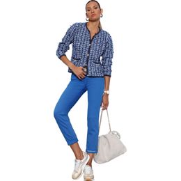 Ascari Damen 5-Pocket-Jeans mit Push-up-Effekt royalblau Gr&ouml;&szlig;e 20