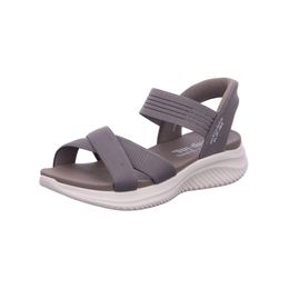 Skechers Sandals 'Sandalette Damen 119975 DKTP Kunststoff (Synthetik) in braun' female size 39 Brown