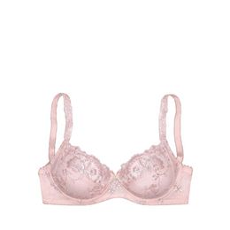 Lascana B&uuml;gel-BH 'Spitzen-BH, Dirndl-BH, Wanda' beige Gr. 90F. Mit B&uuml;gel