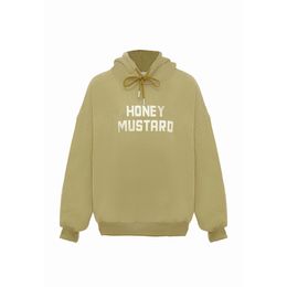 HOMEBASE Sweatshirt Damen Gr&ouml;&szlig;e XS/S oliv / wei&szlig;