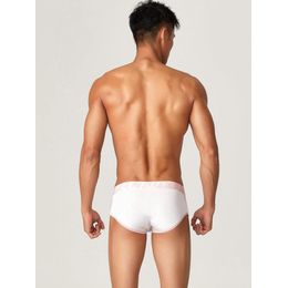 Tauwell Boxershorts 'Nano Slits' Herren Gr&ouml;&szlig;e L wei&szlig;
