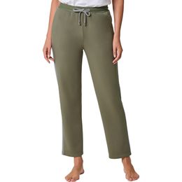 CREATION L PREMIUM Damen Modal-Mix-Hose khaki-steingrau Gr&ouml;&szlig;e 52/54