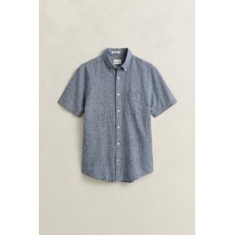 Gant Button Up Shirt male size 5XL Navy / Off white