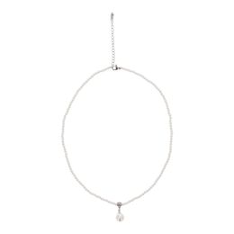 NAEMI Kette Damen Gr&ouml;&szlig;e One Size silber / perlwei&szlig;