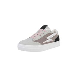 Ital-Design Sneaker Damen Gr&ouml;&szlig;e 41 braun / grau / wei&szlig; Sommerschuhe