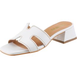 Heine Damen Pantolette wei&szlig; Gr&ouml;&szlig;e 35