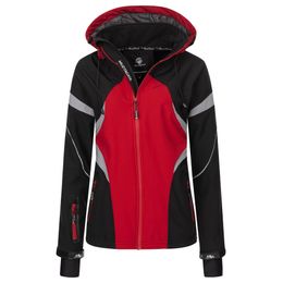 Rock Creek Outdoor Jacket female size M Grey / Red / Black