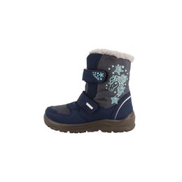 Lurchi Snow Boots 'Kasandra' girl size 27 Navy / Azure / Grey