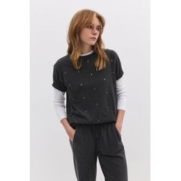 NO MATTER WHAT Shirt in Anthrazit | Gr.: XS
