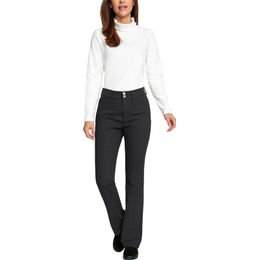 CR&Eacute;ATION L Damen Bootcut-Jeans mit Push-up-Effekt schwarz Gr&ouml;&szlig;e 20