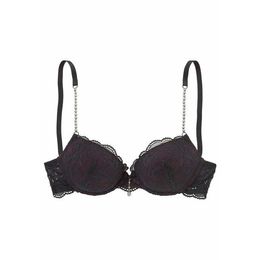 Lascana Push-up-BH mehrfarbig Gr. 70A. Mit Herausnehmbaren Kissen und mit B&uuml;gel