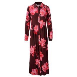Aniston Casual Kleid Damen Gr&ouml;&szlig;e 48 mischfarben / bordeaux Sommerkleid