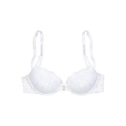 Lascana Push-up-BH 'Nikoletta' wei&szlig; Gr. 90A. Mit Herausnehmbaren Kissen und mit B&uuml;gel