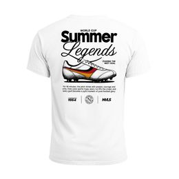 Neverless Shirt 'Soccer Summer Legends' Herren Gr&ouml;&szlig;e L wei&szlig;