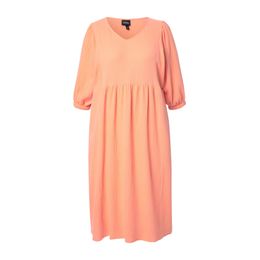 Ulla Popken Kleid Damen Gr&ouml;&szlig;e 50/52 koralle Sommerkleid