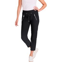 CREATION L PREMIUM Damen Edel-Jogpants mit Modal schwarz Gr&ouml;&szlig;e 40