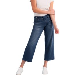 CREATION L PREMIUM Damen Stretch-Jeans mit Stickerei blue-stone-washed Gr&ouml;&szlig;e 36