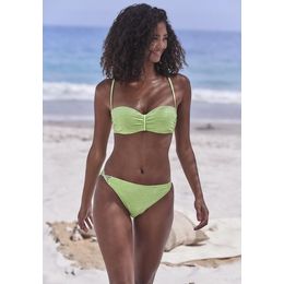 s.Oliver Bikini-Hose 'Ada' salbei Gr. 36. Mit Flechtdetails. Nachhaltig.