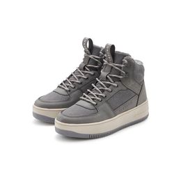 ELBSAND Sneaker 'Freizeitschuh, Halbschuh, High Top Sneaker, Turnschuh, Schn&uuml;rschuh' grau Gr. 38 f&uuml;r Damen
