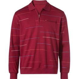 Marco Donati Herren Sweatshirt dunkelrot Gr&ouml;&szlig;e 44/46